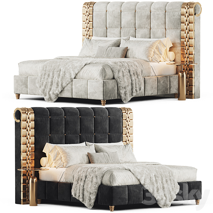 LM01 Bed - Bed - 3D model