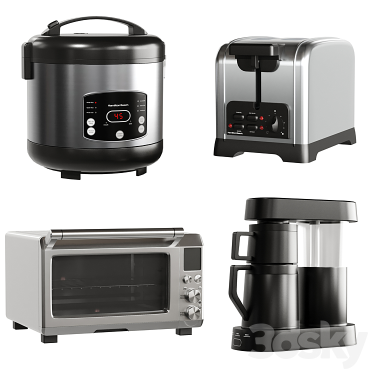 Kitchen Small Appliance Set 4 - Kitchen appliance - 3D model