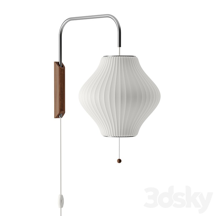 Nelson pear wall lamp by Hay - Wall light - 3D model