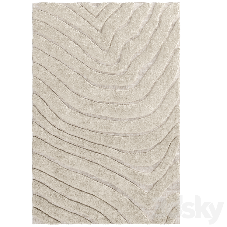 Boconcept form rug - Carpets - 3D model