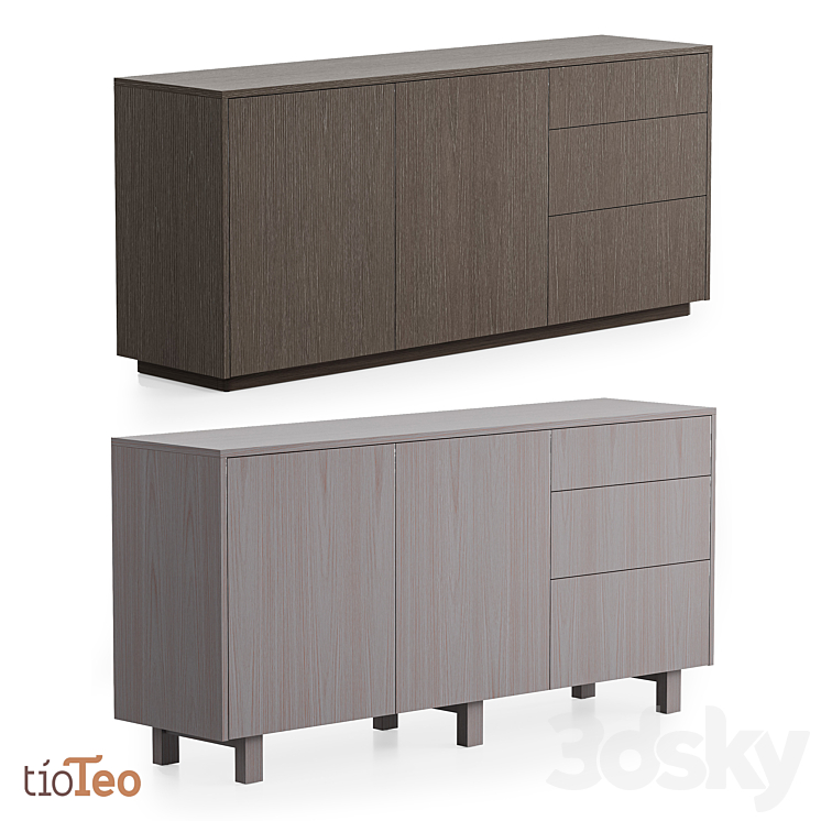 OM tioTeo Chest of drawers Batten 5 - Sideboard & Chest of drawer - 3D ...
