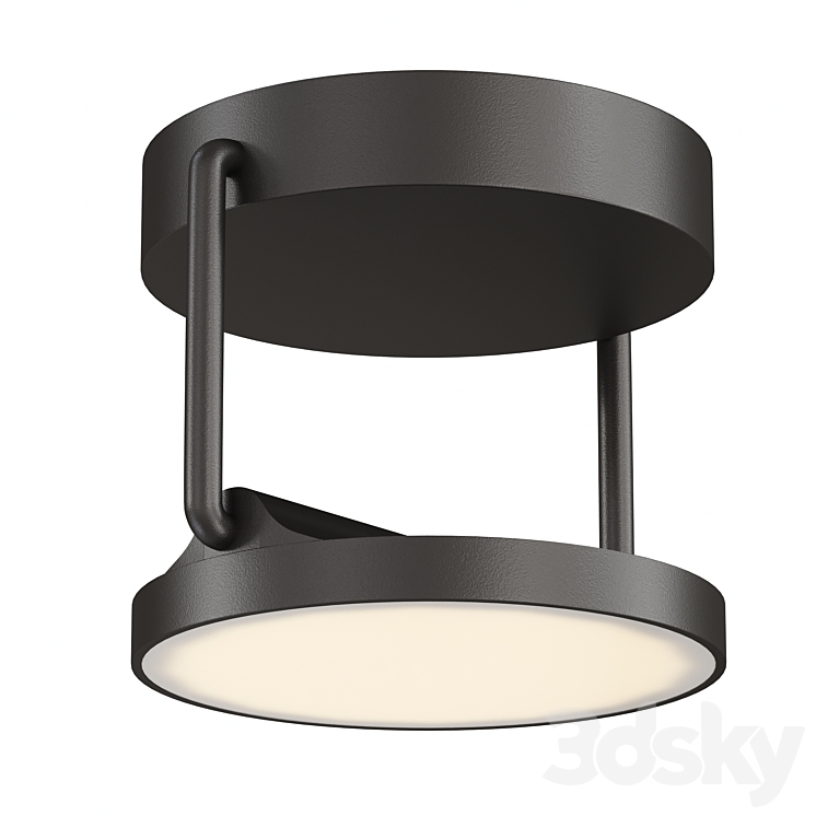 Novel Semi Flush Ceiling Light - Technical lighting - 3D model