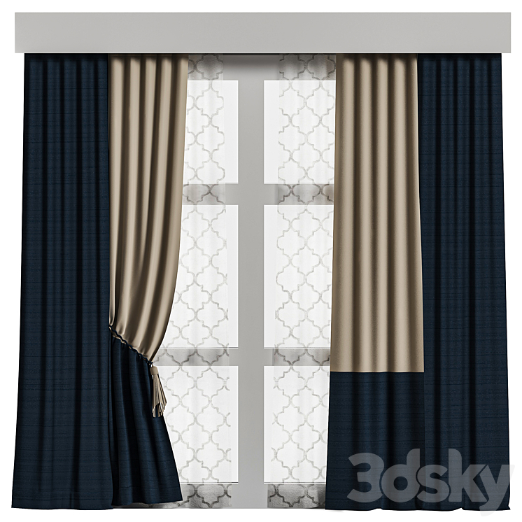 curtain 05 - Curtain - 3D model