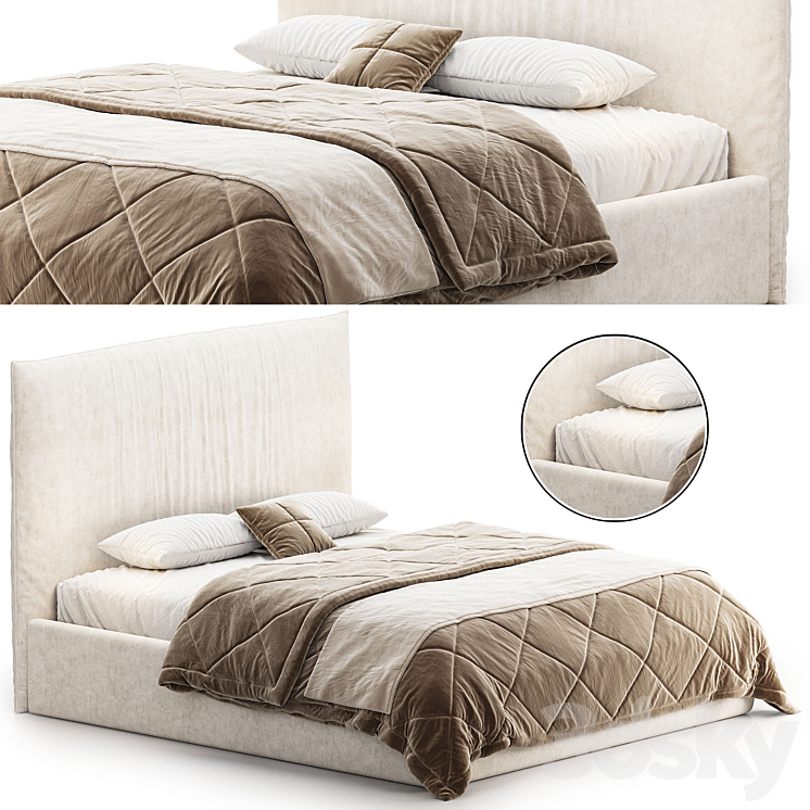 Eric Bed - Bed - 3D model