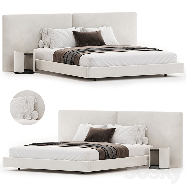 LOTA Bed By TREKU - Bed - 3D model