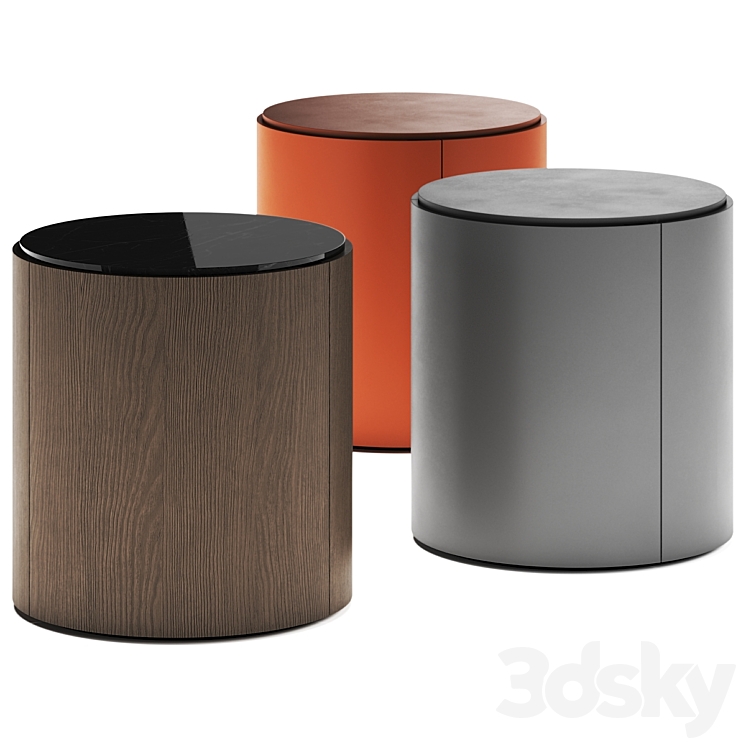 Top Lema Bedside Cabinet - Sideboard & Chest of drawer - 3D model