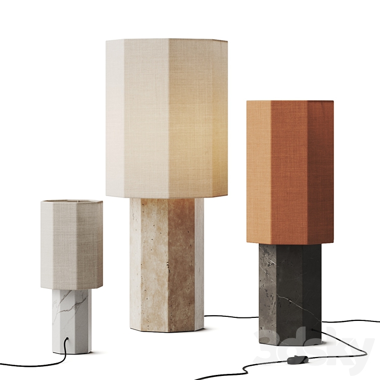 Claude Eight Over Eight Table Lamp - Table lamp - 3D model