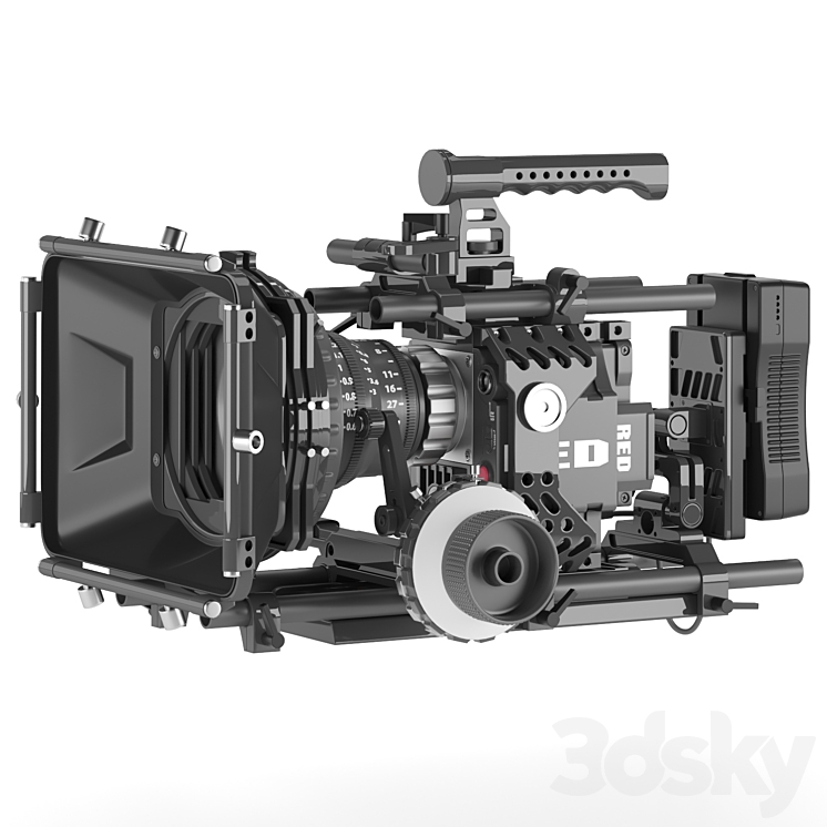 Red Epic Camera - Miscellaneous - 3D model
