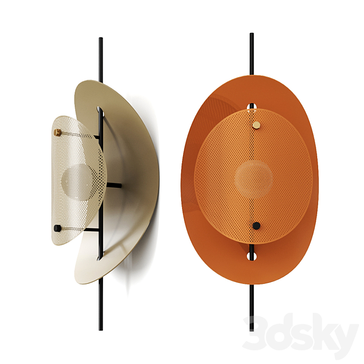 Corolle Wall Lamp by Liu Jo Living - Wall light - 3D model
