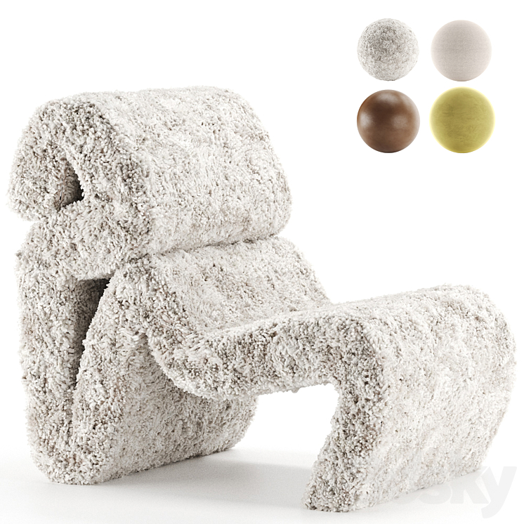 Etta Design Chair - Arm chair - 3D model