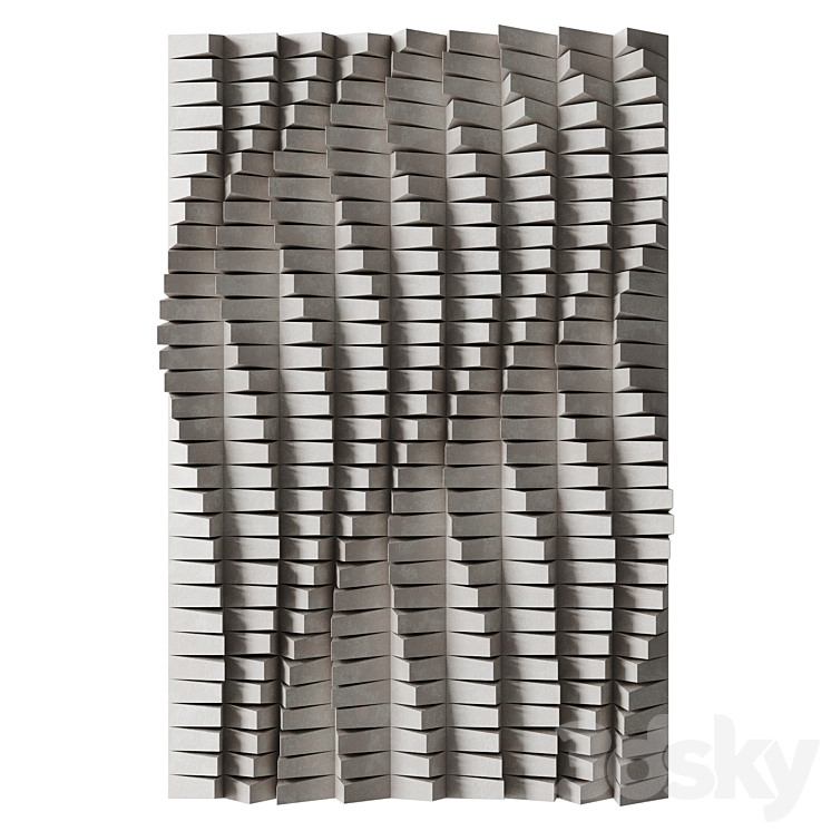 Wall Art 02 - Sculpture - 3D model