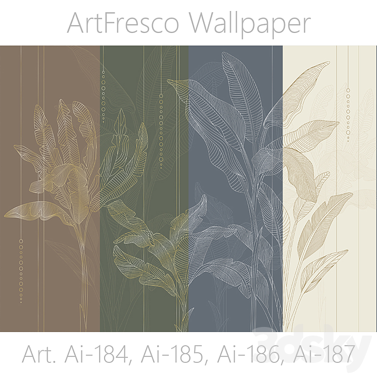 ArtFresco Wallpaper - Designer seamless photo wallpaper Art. Ai-184, Ai ...