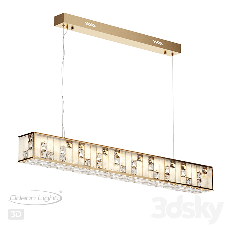 Odeon Light 5072/50L CROSSA - Pendant light - 3D model