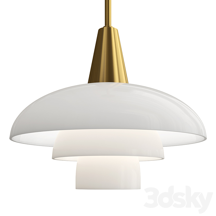 Rossie Pendant - Pendant light - 3D model