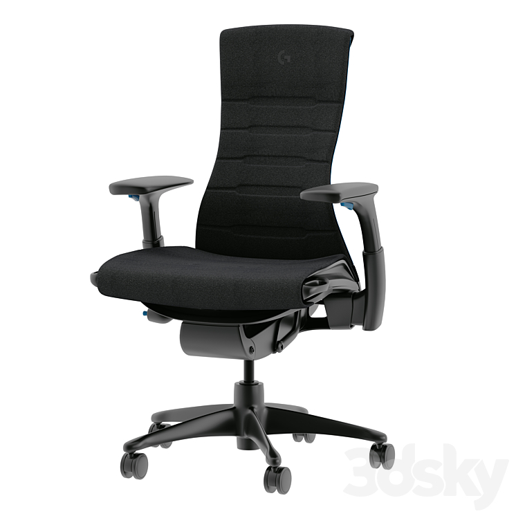 Logitech G Embody Gaming Chair - Office furniture - 3D model