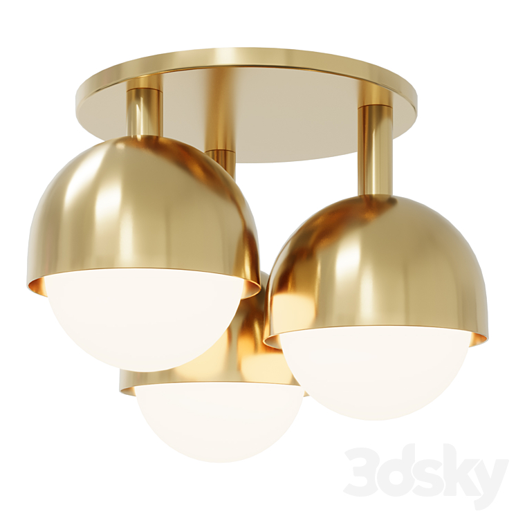 Lulu and Georgia Rangel Semi-Flush Mount - Ceiling lamp - 3D model