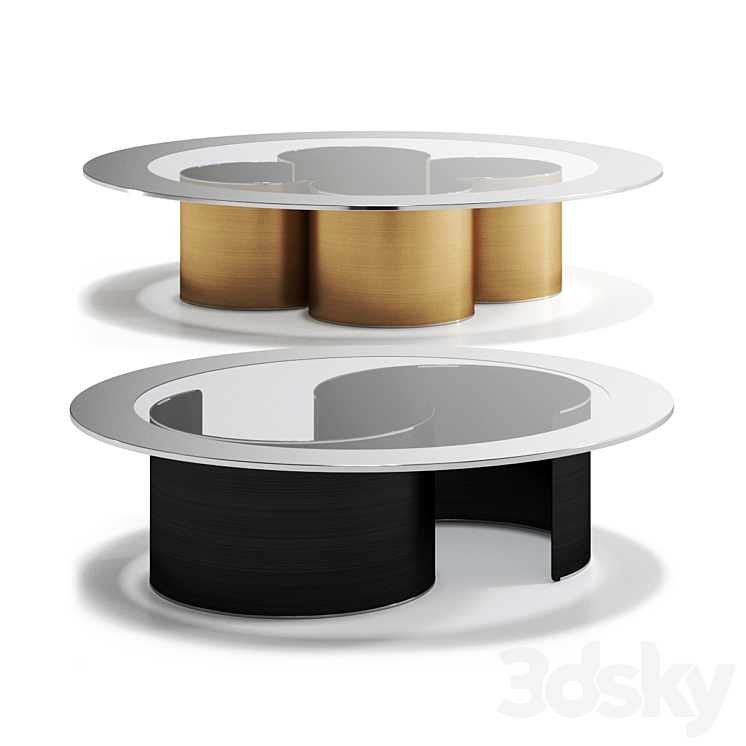 Fascia Specchiata table by Azucena - Table - 3D model