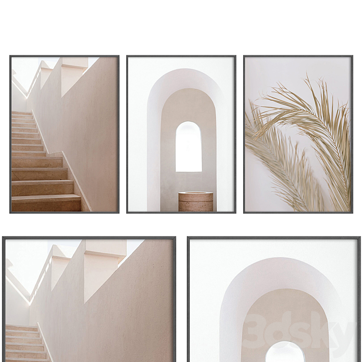 Paintings 1026 - Frame - 3D model