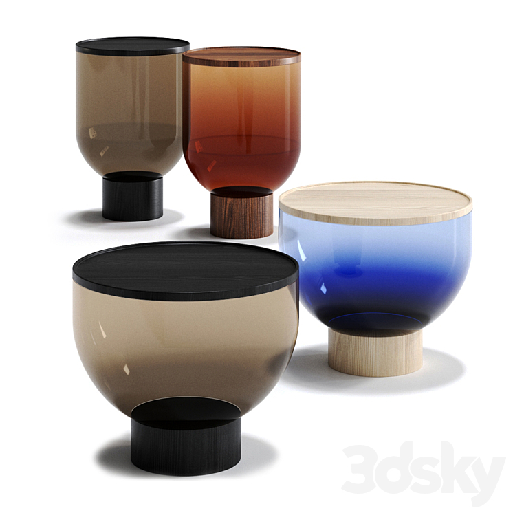 Mastea Miniforms Table by MATTEO ZORZENONI - Table - 3D model