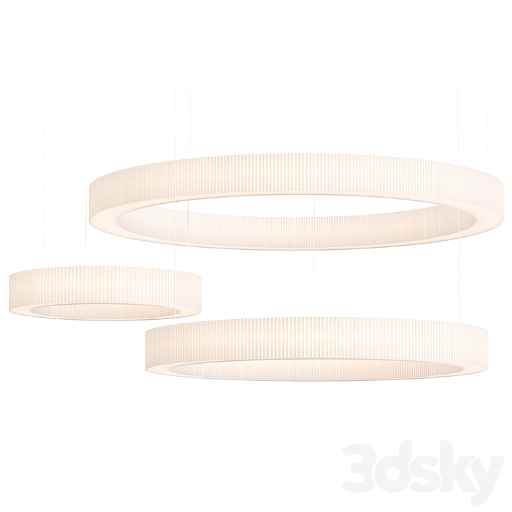 Eva Collection - Pendant light - 3D model