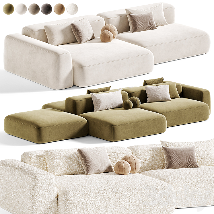 Sky Sofa Tamamm - Sofa - 3D model