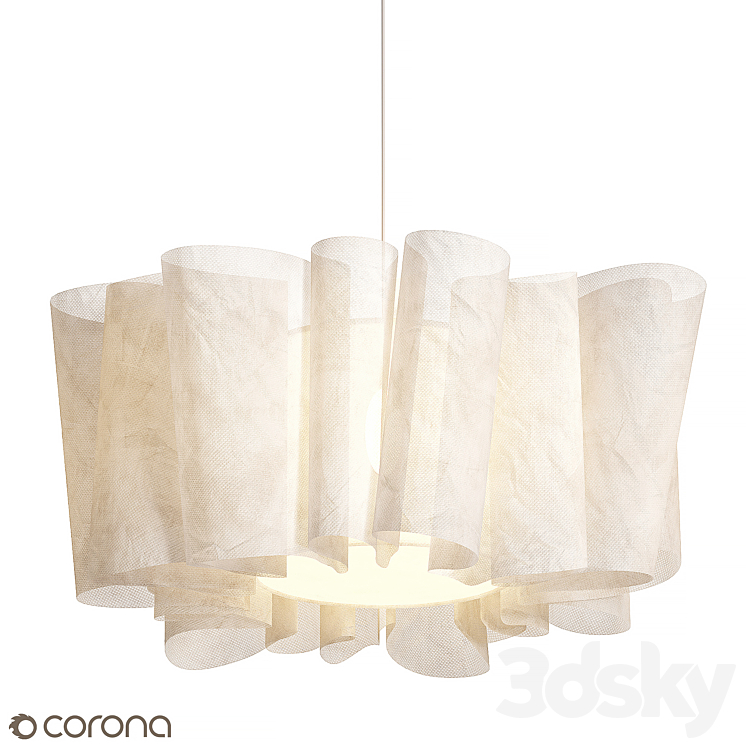 Anders light small, Pendant - Pendant light - 3D model