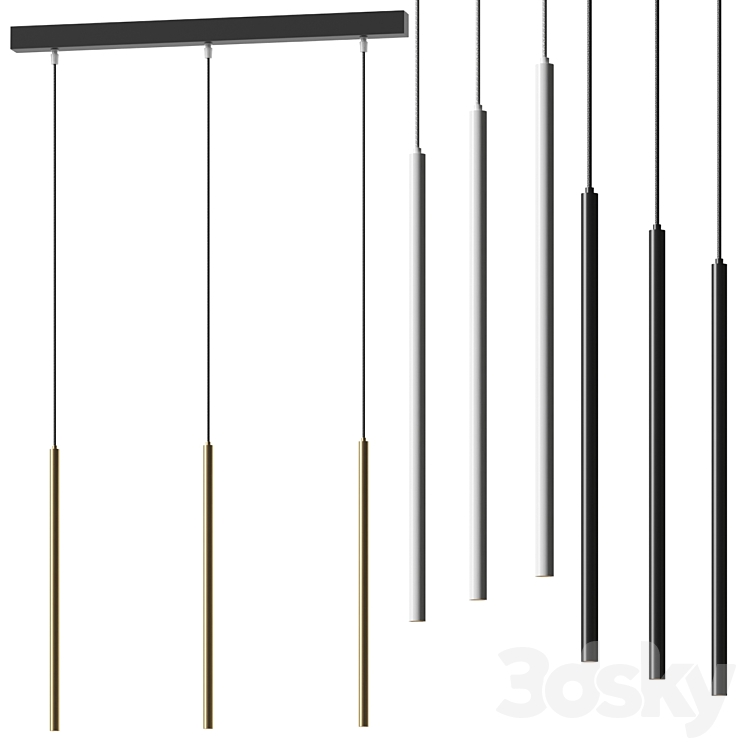 MINI AXIOM sospensione by Rossini Iluminazione - Pendant light - 3D model