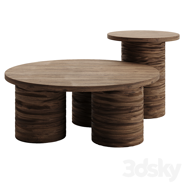 Clay table - Table - 3D model