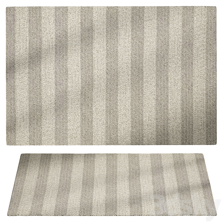 Flatty Rug Sample - Carpets - 3D model