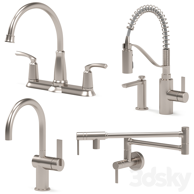 MOEN kitchen faucets collection - Faucet - 3D model
