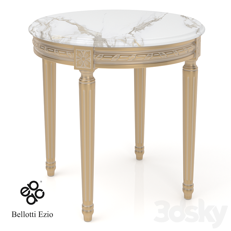 (OM) Bellotti Ezio 3444/E - Table - 3D model