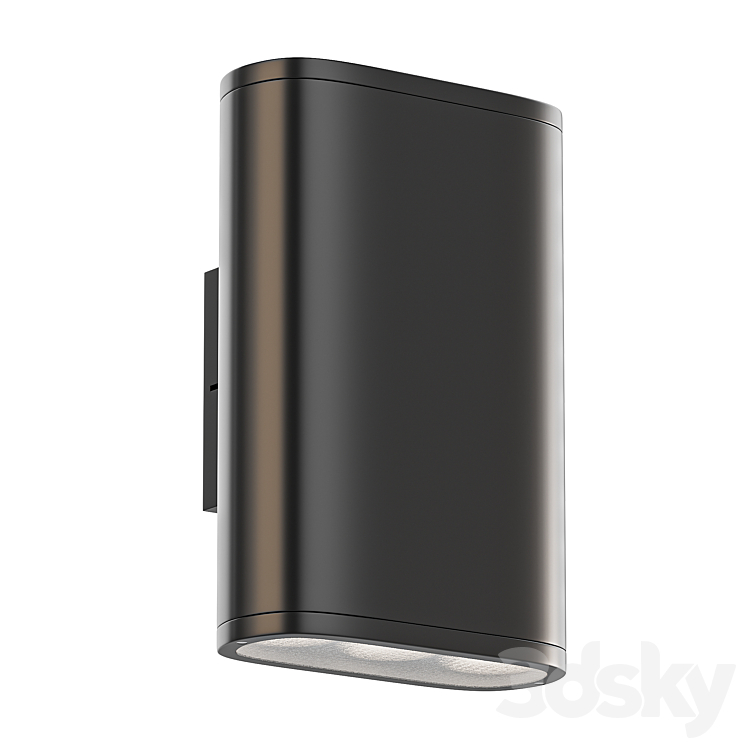 STILO WALL FLAT - Wall light - 3D model