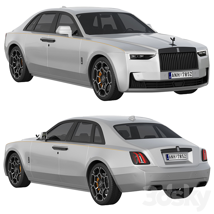 Rolls-Royce Ghost Black Badge Series II - Ground Transport - 3D model