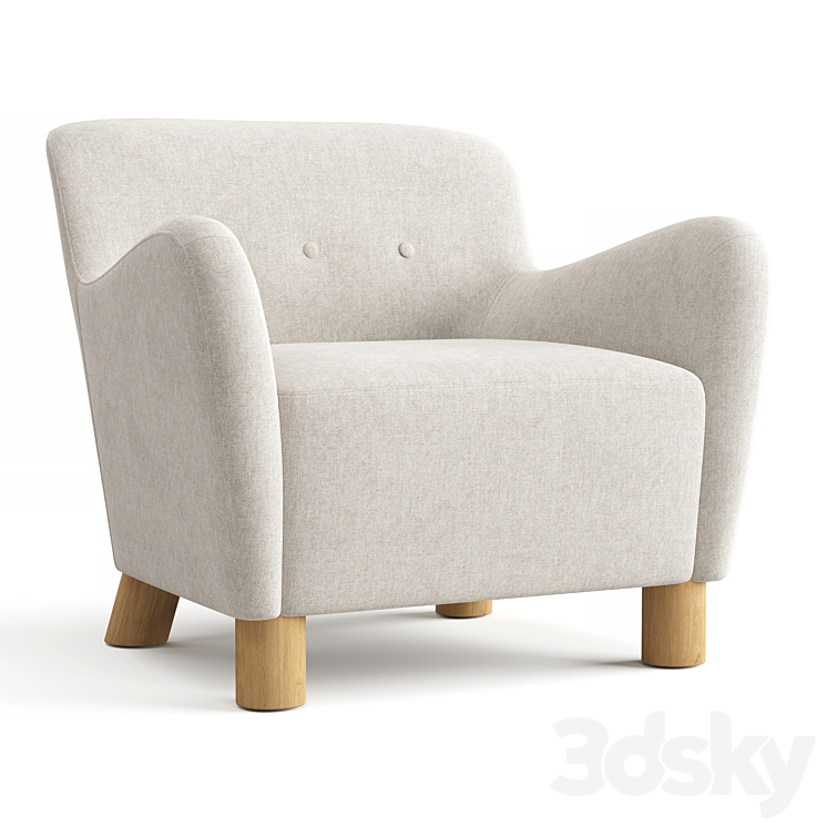 R. H. Ryeland Chair - Arm chair - 3D model
