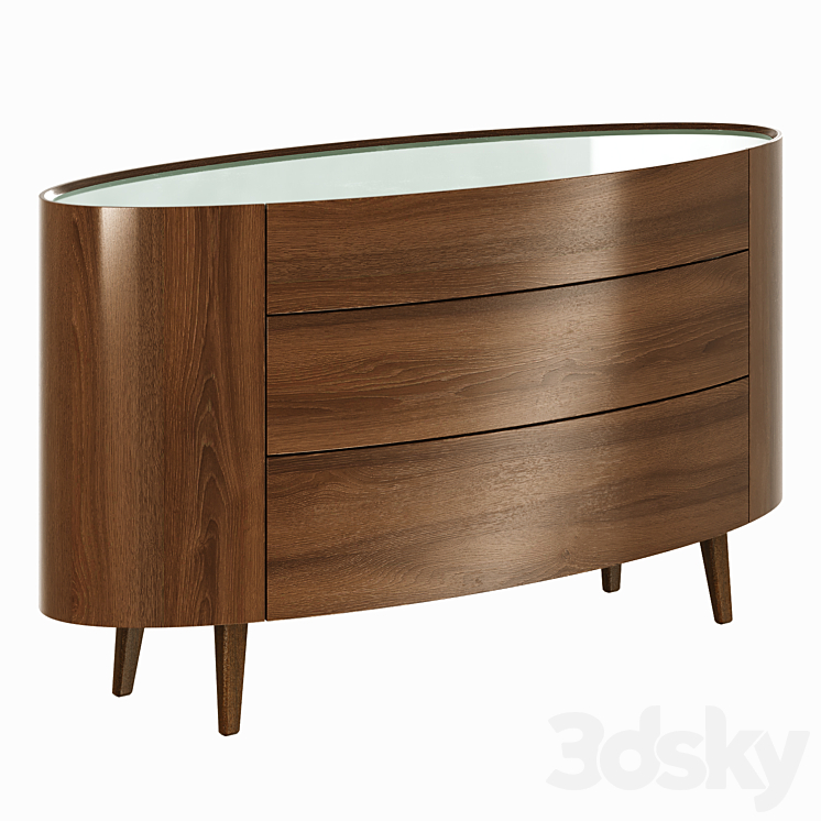 Chest of drawers Stacy - Sideboard & Chest of drawer - 3D model