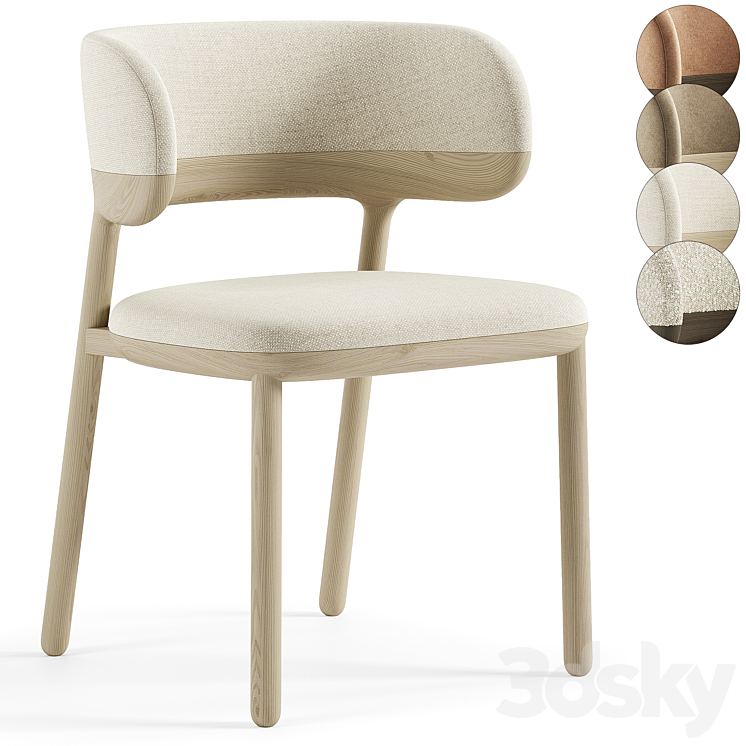 Uplift Dining Chair by Darran - Chair - 3D model