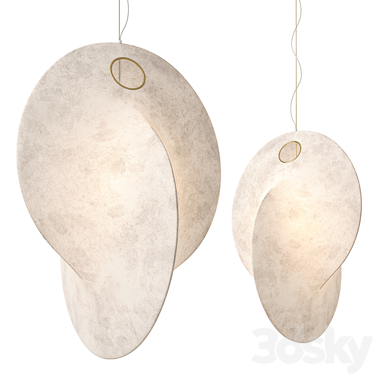 Flos Overlap - Pendant light - 3D model