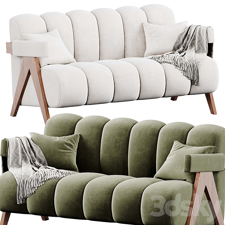 Milner Leisure 2 Seater Sofa | Sofa - Sofa - 3D model