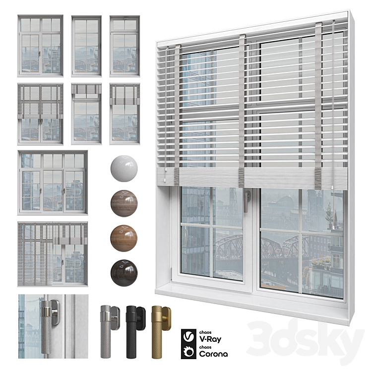 Window Collection Part 16 - Windows - 3D model