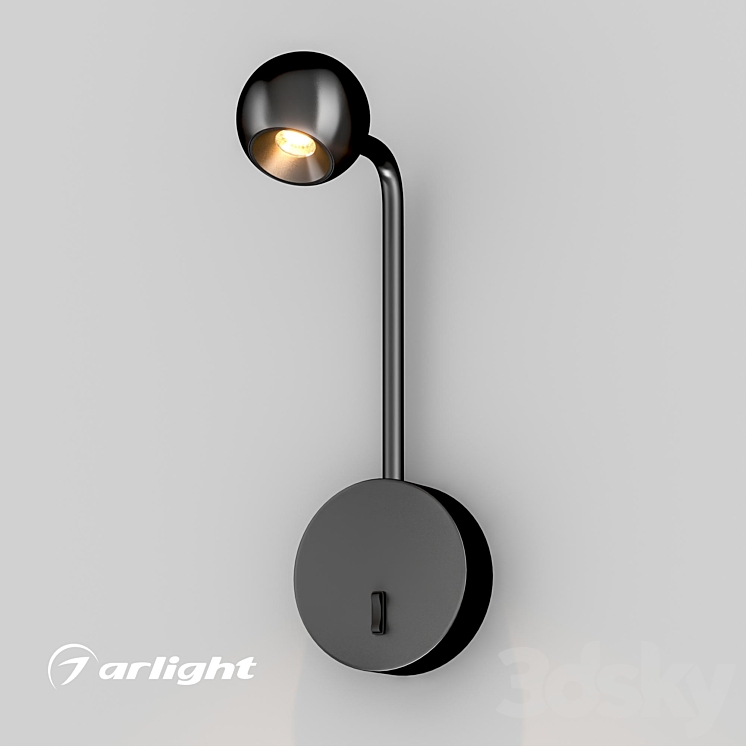 OM Lamp SP-OTTORI-LONG-WALL-6W - Wall light - 3D model
