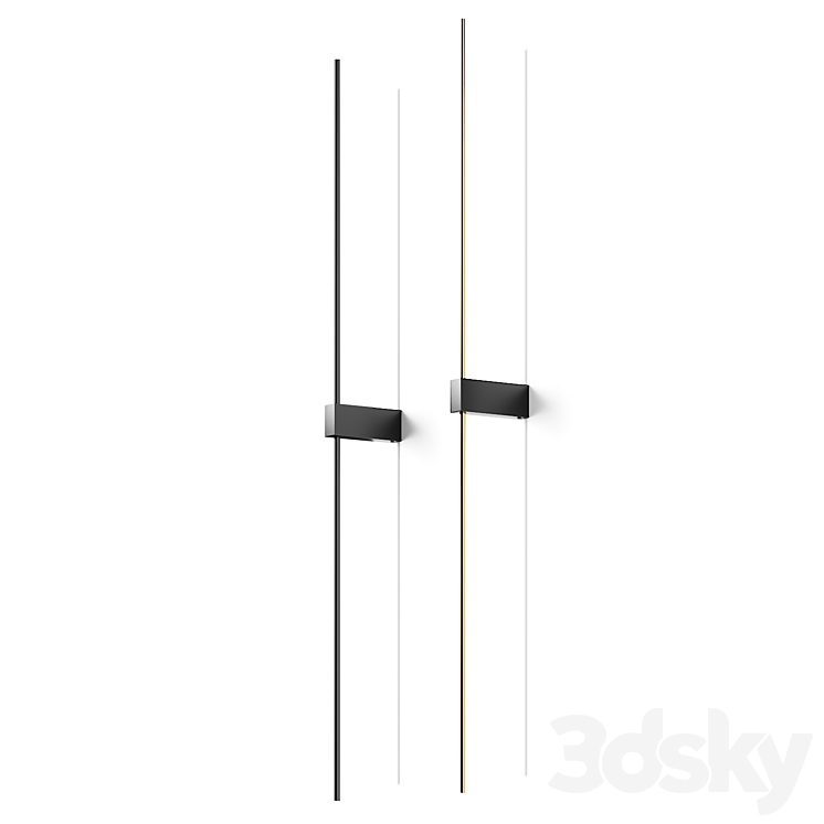 FINLIN 2 0 Finlin by Wever Ducre - Wall light - 3D model