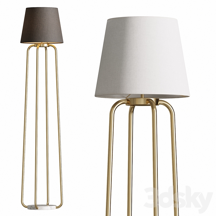 Nexo Outfitters Sanna Floor Lamp - Floor lamp - 3D model