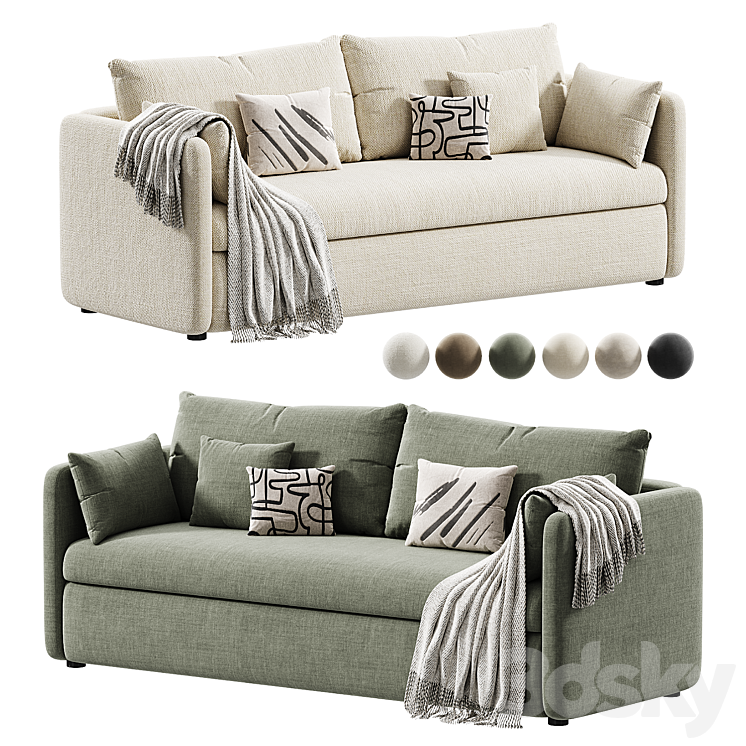 Andersen sofa Andersen sofa by dantone home - Sofa - 3D model