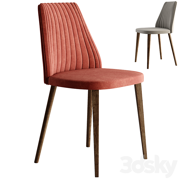 Break 1644 Design By Enzo Berti - Chair - 3D model