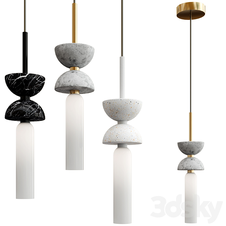 Pendant lamp Kyoto - Pendant light - 3D model
