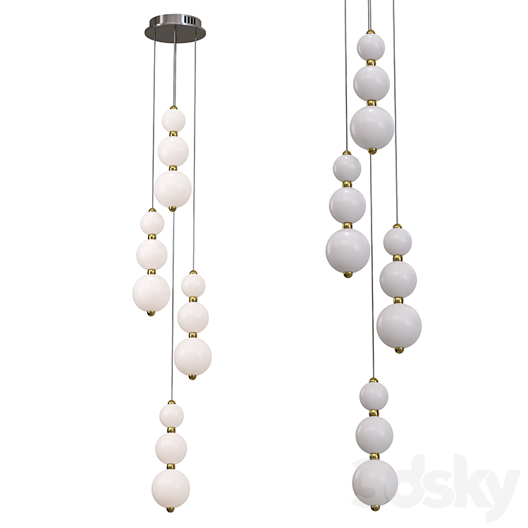 Pearl - Pendant light - 3D model