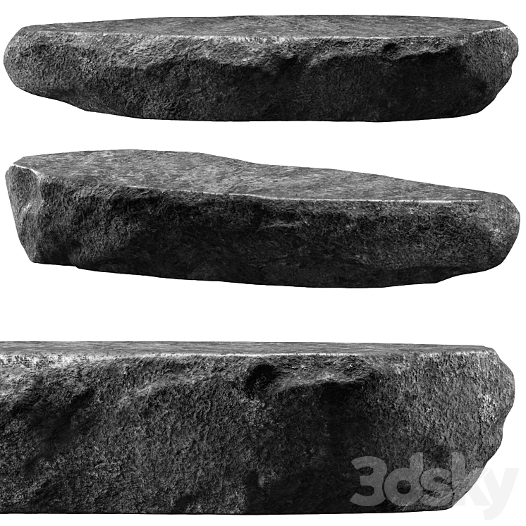 stone table - Table - 3D model