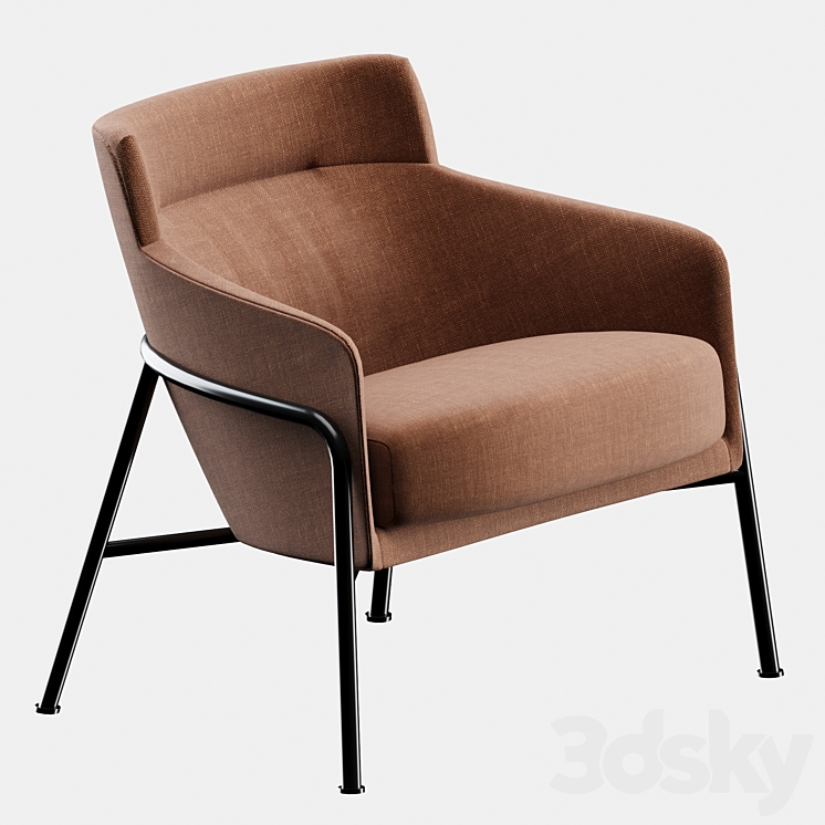 ADELE SWEET - Arm chair - 3D model