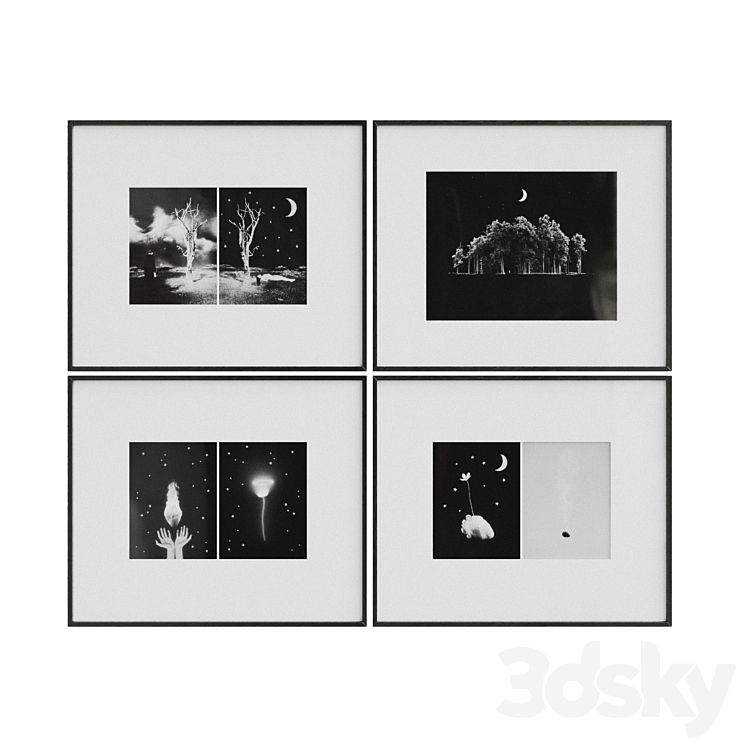Wall Art 2 - Frame - 3D model