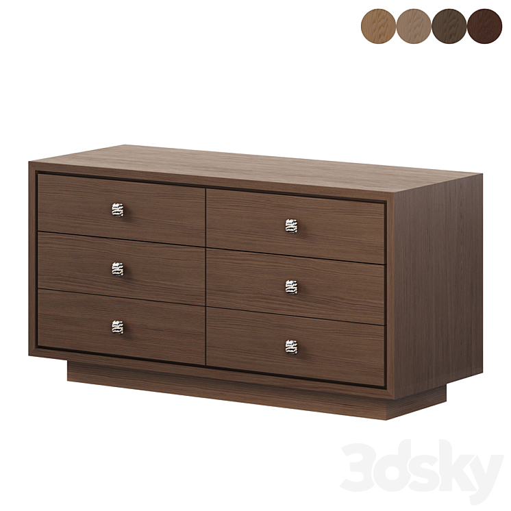 dresser Davis L by Porublev - Sideboard & Chest of drawer - 3D model